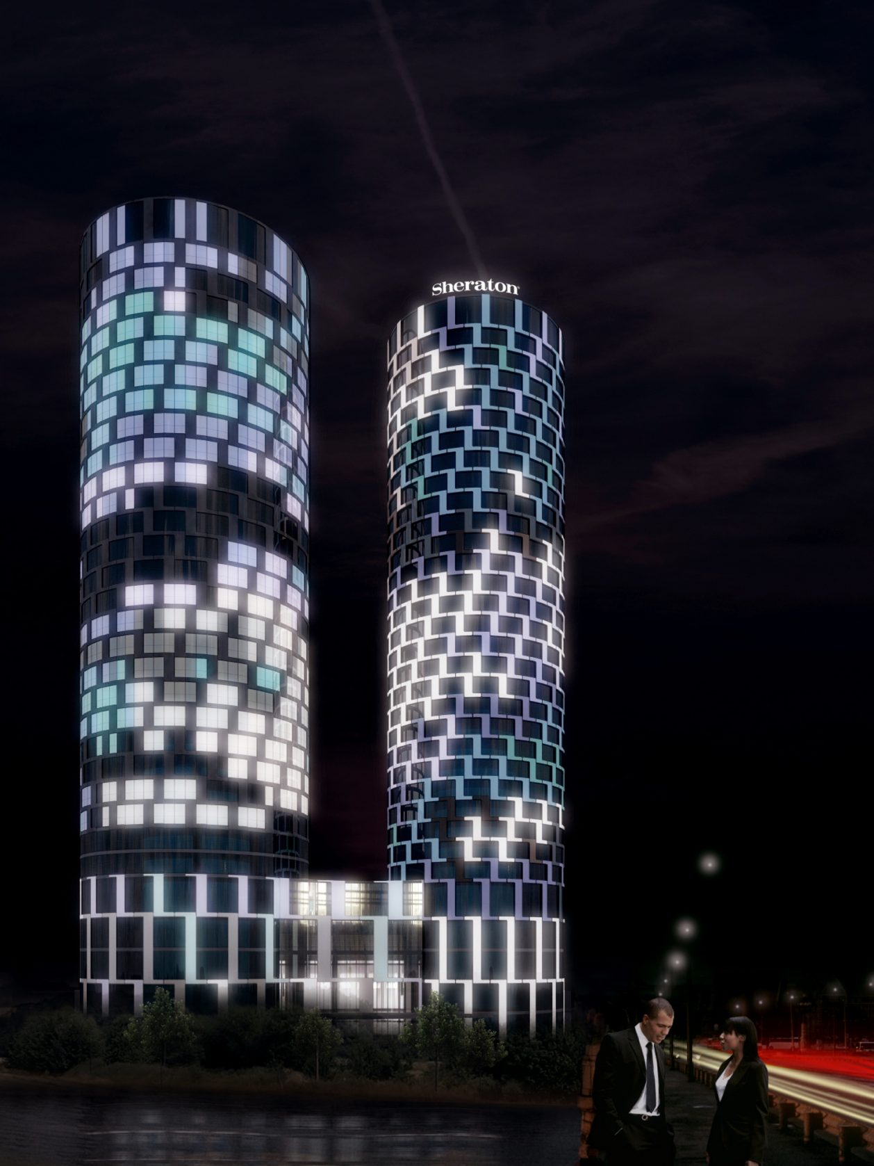 Neu Gestaltung Fassaden Z-Towers, Riga, LV – Schaller Petry Architekten
