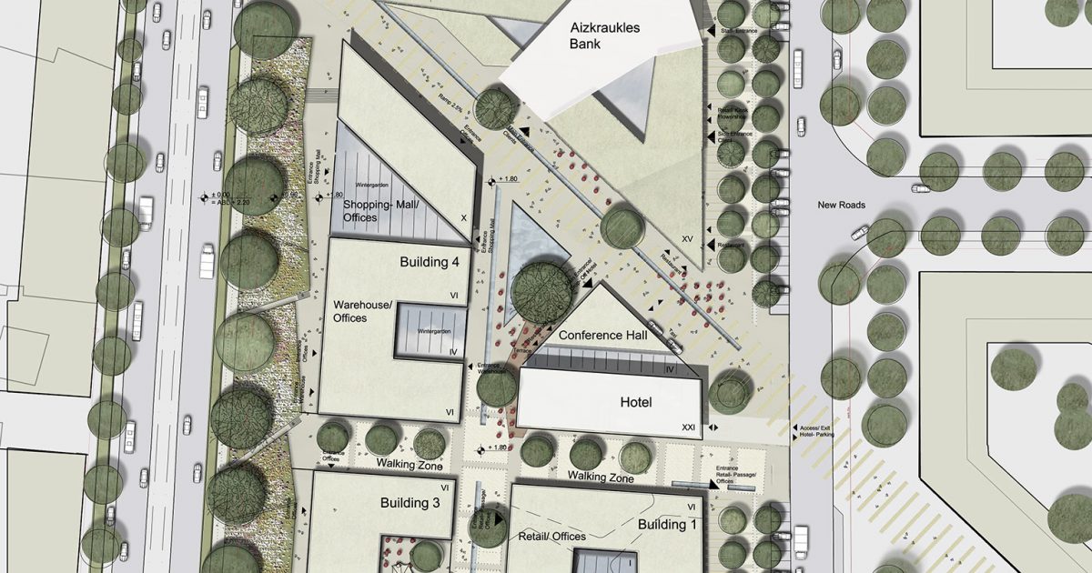 Wettbewerb Financial District, New Hanza City, Riga, LV – Schaller ...