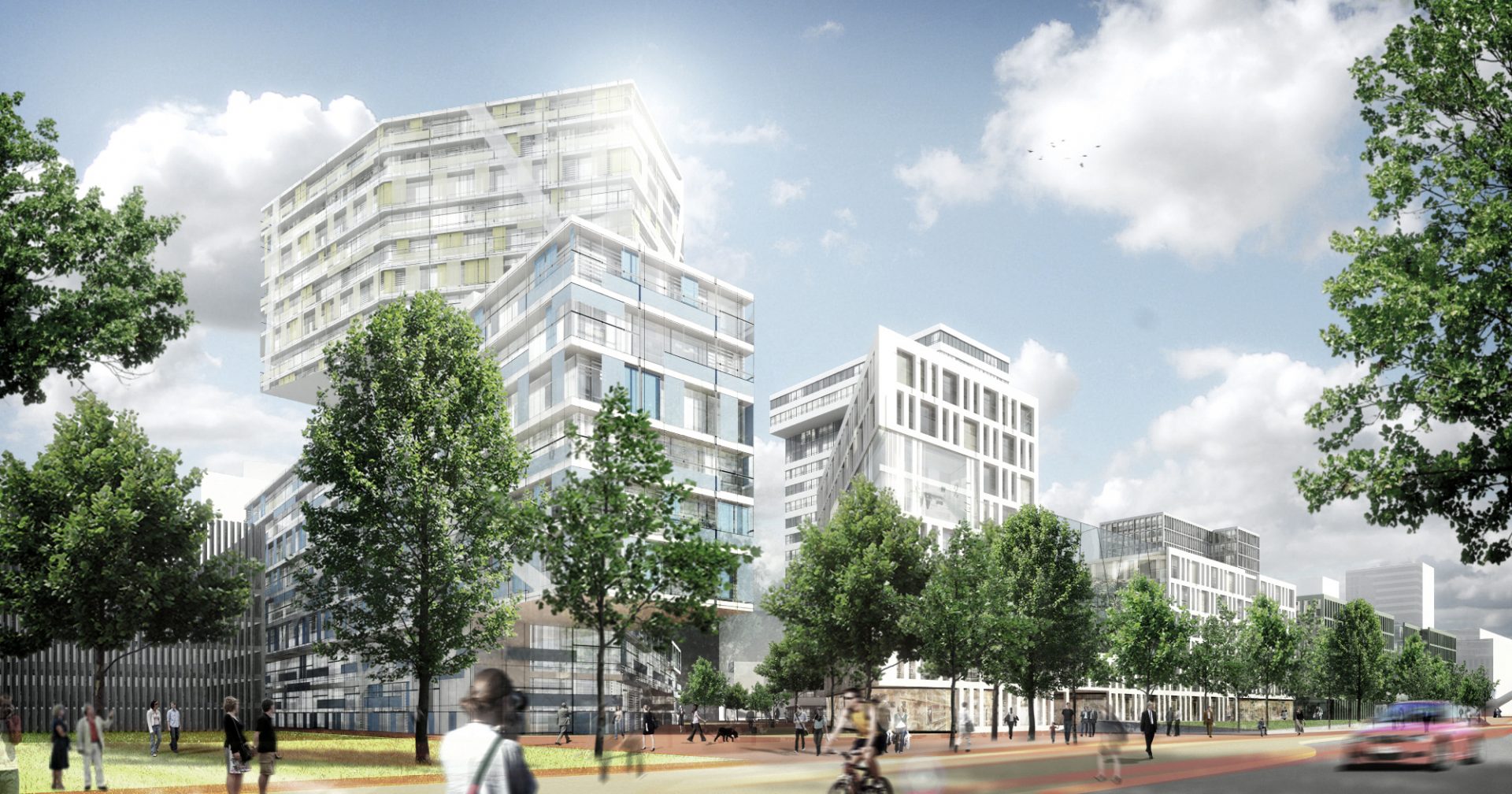 Wettbewerb Financial District, New Hanza City, Riga, LV – Schaller ...