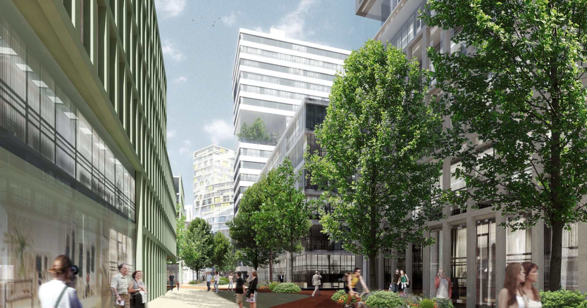 Wettbewerb Financial District, New Hanza City, Riga, LV – Schaller ...